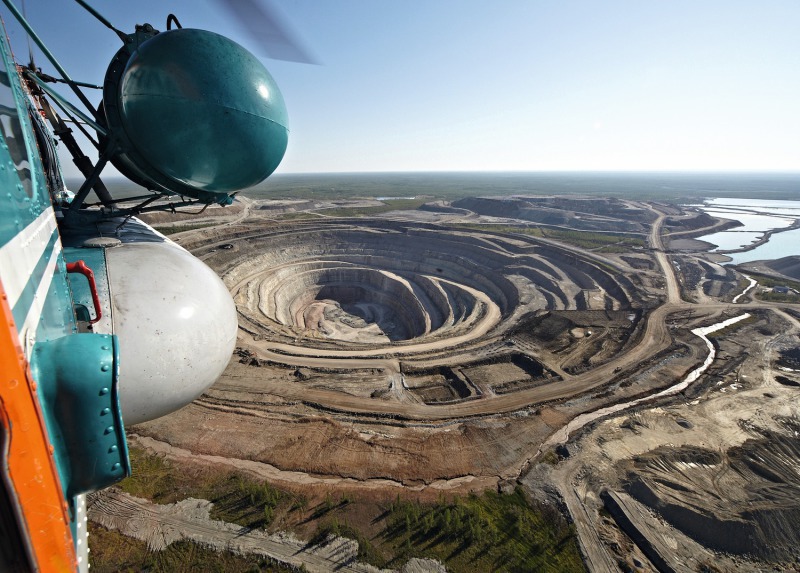 Production of rough diamonds - Mineral Processing