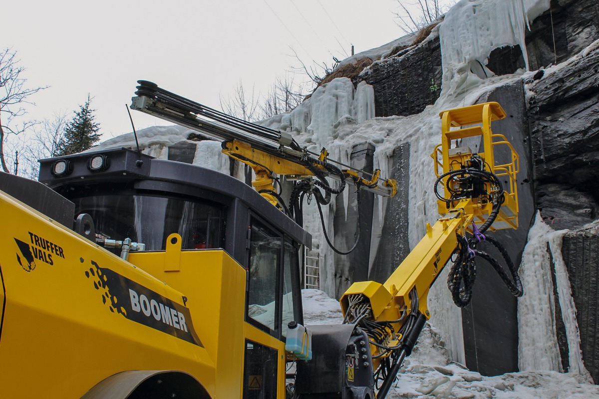 Mining technology also delivers a brilliant performance in the quarry ...