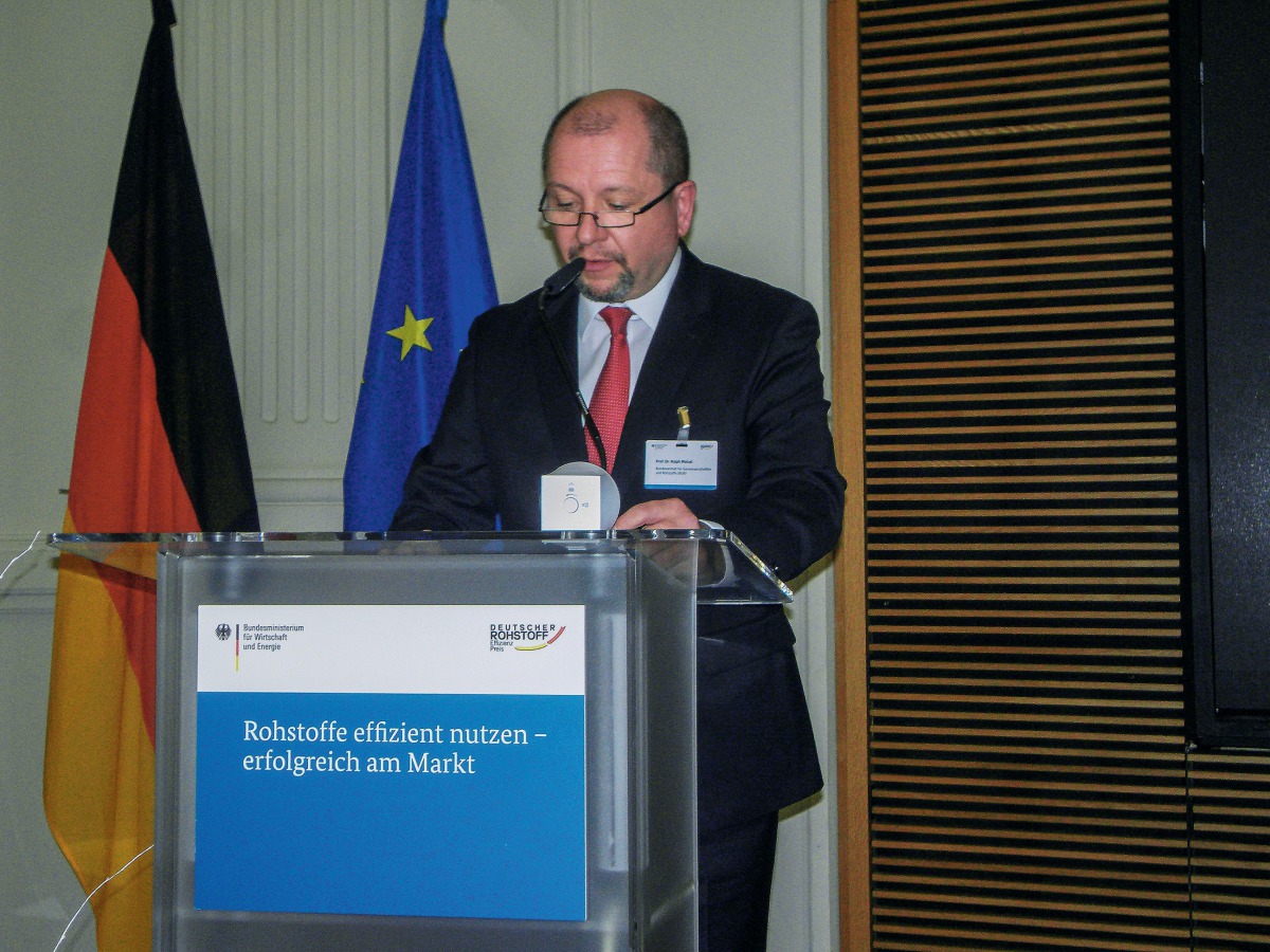 Presentation of the 2017 German Resources Efficiency Award - Mineral ...