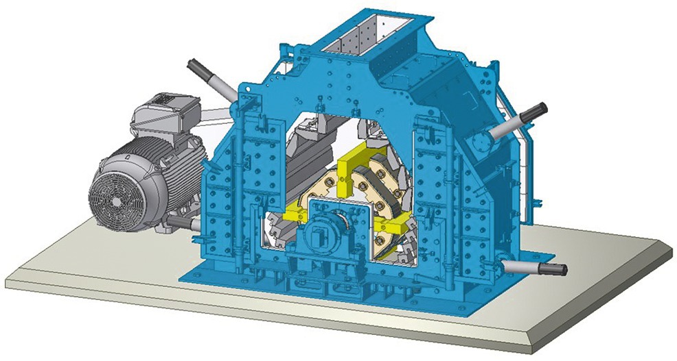 New impact crusher with consistent product quality, high cubicity and ...