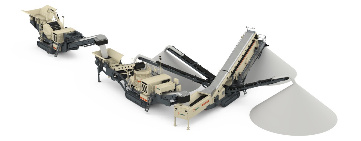 A special edition Metso Lokotrack LT4MX mobile cone crusher to be ...