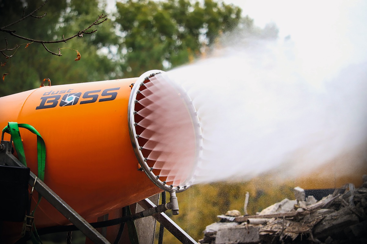 Flexibility in dust suppression via atomized mist - Mineral Processing