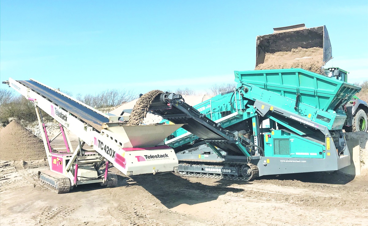 Powerscreen Warrior 1800 replaces competition system - Mineral Processing