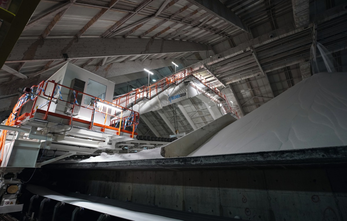 Ship loading system for urea fertilisers to Malaysia - Mineral Processing