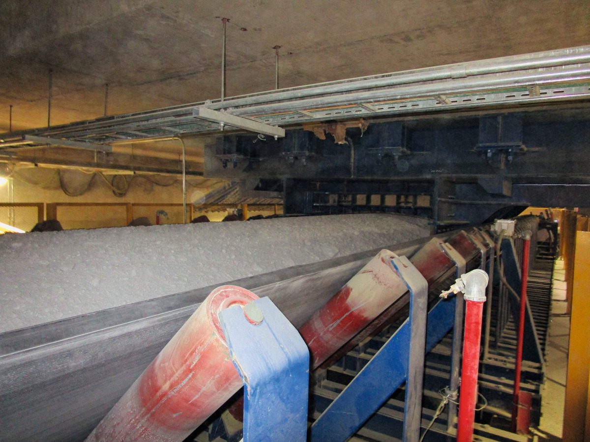 Efficient TAKRAF belt conveyor technology at one of the largest copper ...