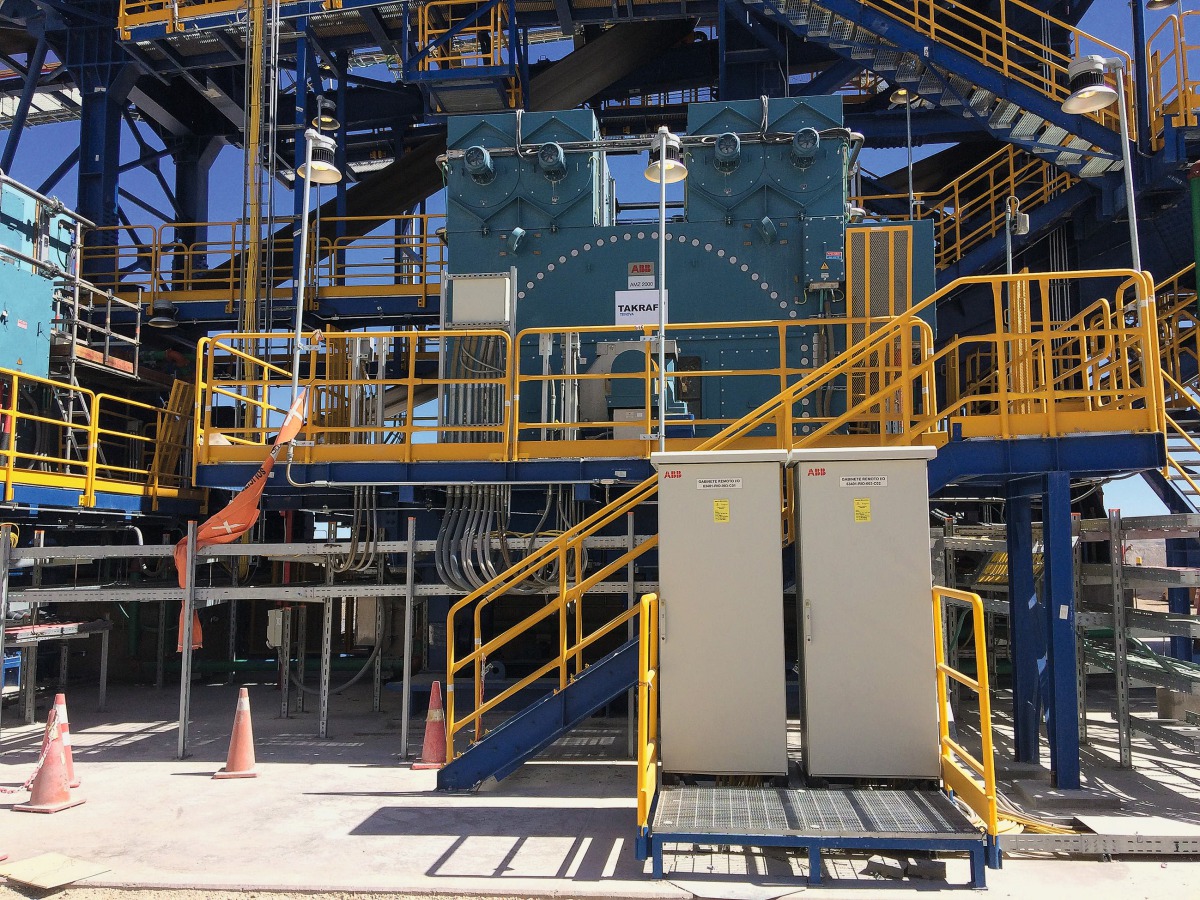 Efficient TAKRAF belt conveyor technology at one of the largest copper ...
