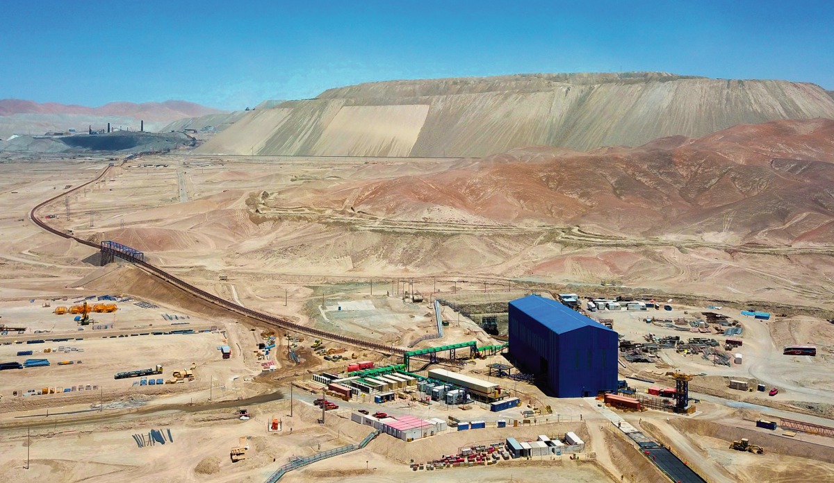 Efficient TAKRAF belt conveyor technology at one of the largest copper ...