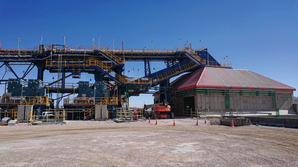 Efficient TAKRAF belt conveyor technology at one of the largest copper ...