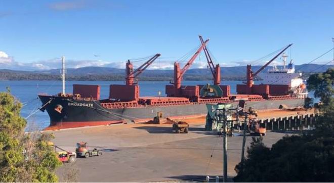 ABX SHIPS over 33 400 tonne bauxite from Tasmania - Mineral Processing
