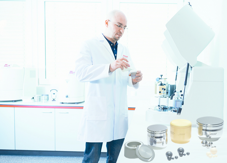 Vereinfacht Mahlen, Mischen, Legieren, Homogenisieren im Labor-Alltag ...