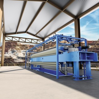 Heavy-duty filter press for mining concentrates and tailings - Mineral ...