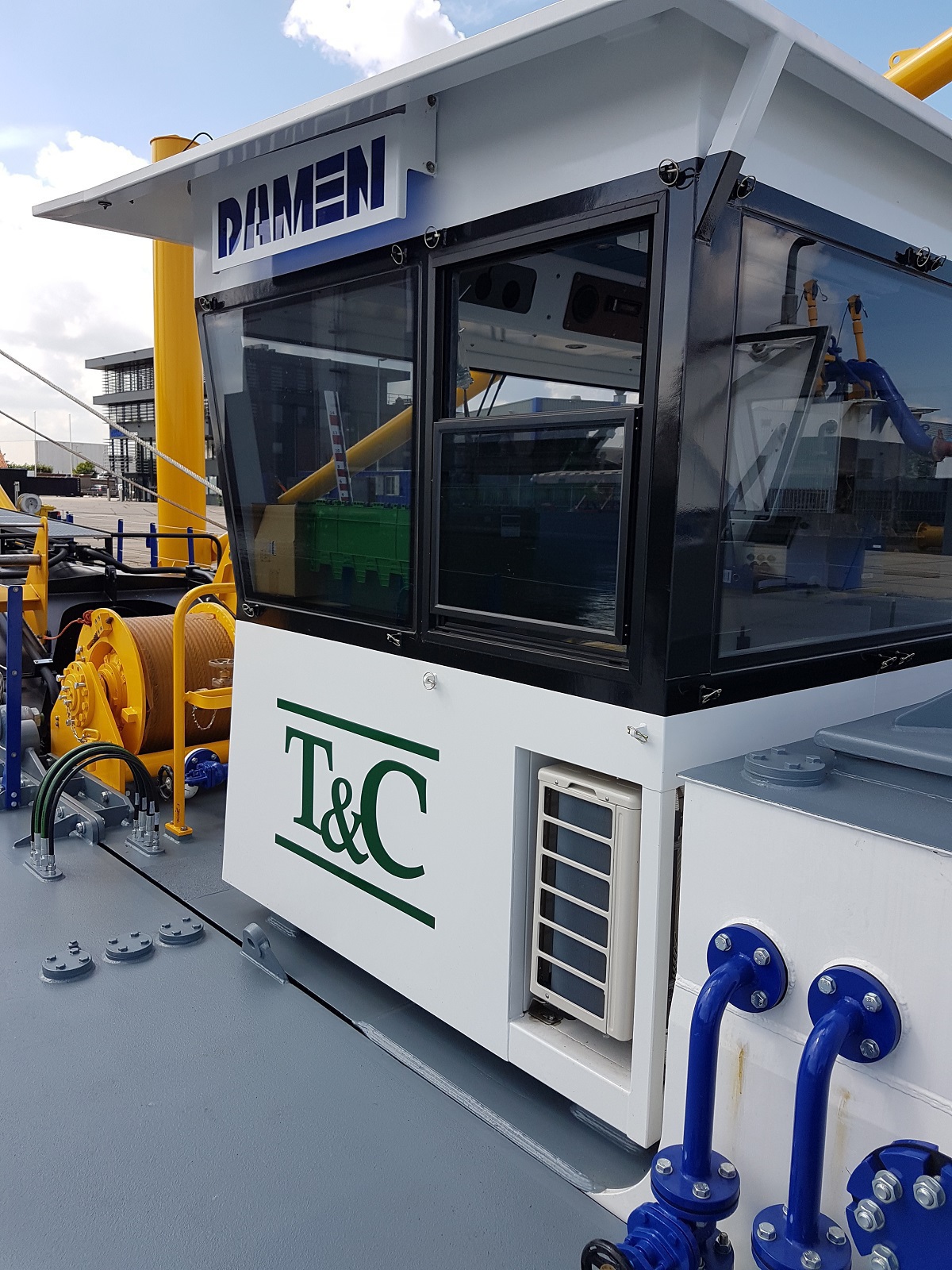 Damen contracted to deliver cutter suction dredger to T&C in Paraguay ...