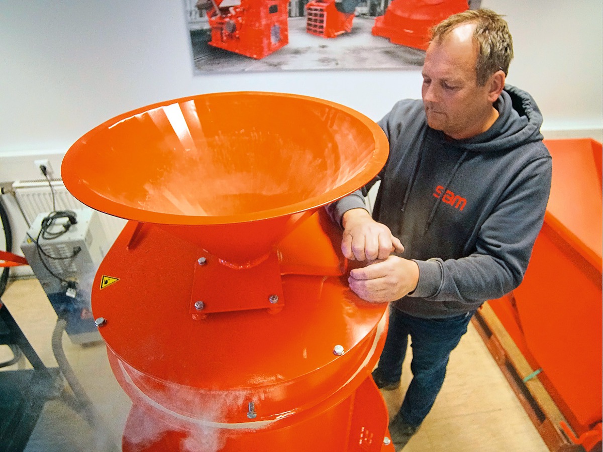 SBM präsentiert 'Technikum' und Technologien - Aufbereitungstechnik