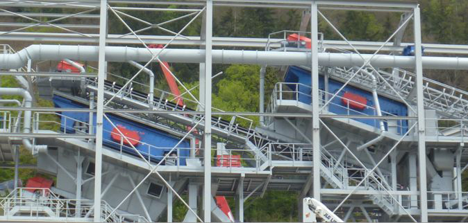 Circular-motion vibrating screen with many innovative features ...