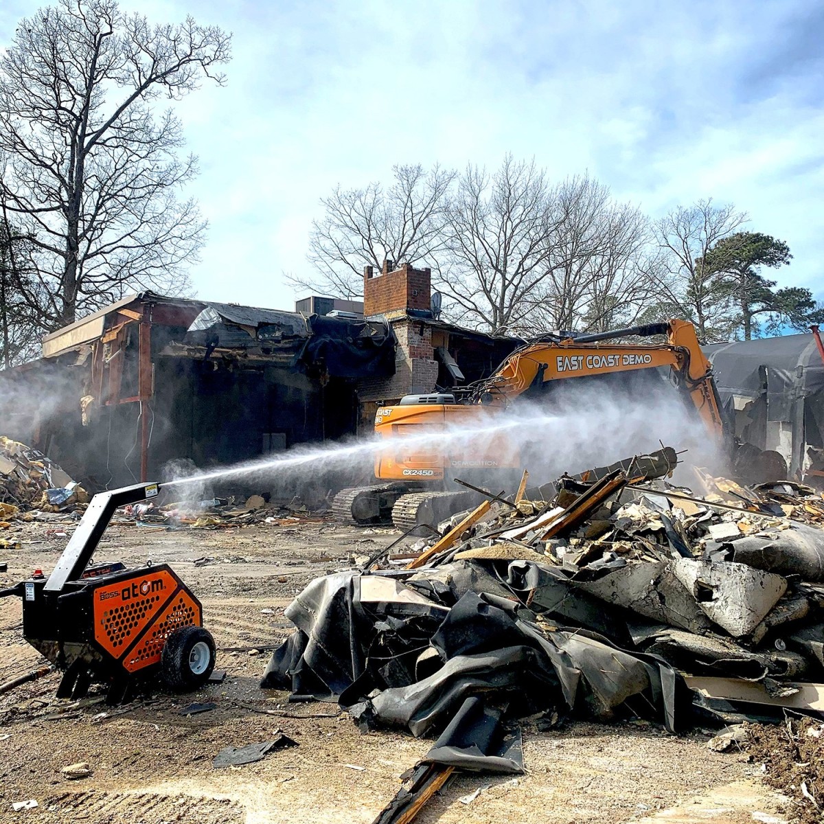 Dust control during indoor demolition work - Mineral Processing