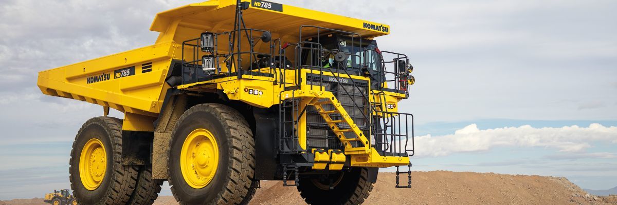 Dump Truck Komatsu Hd785