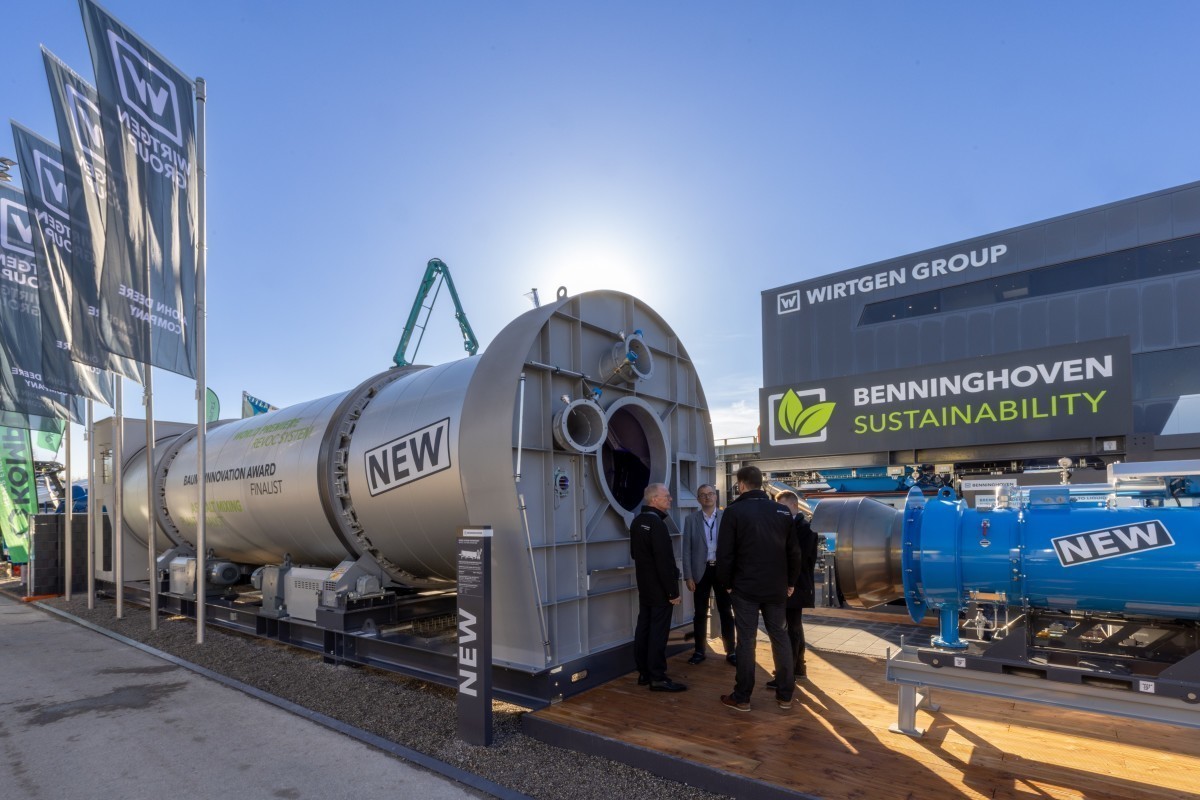 Making sustainable road construction tangible: the Wirtgen Group at ...