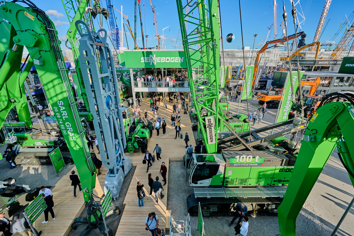 SENNEBOGEN auf der bauma 2022: starker Auftritt als INNOVATION ...