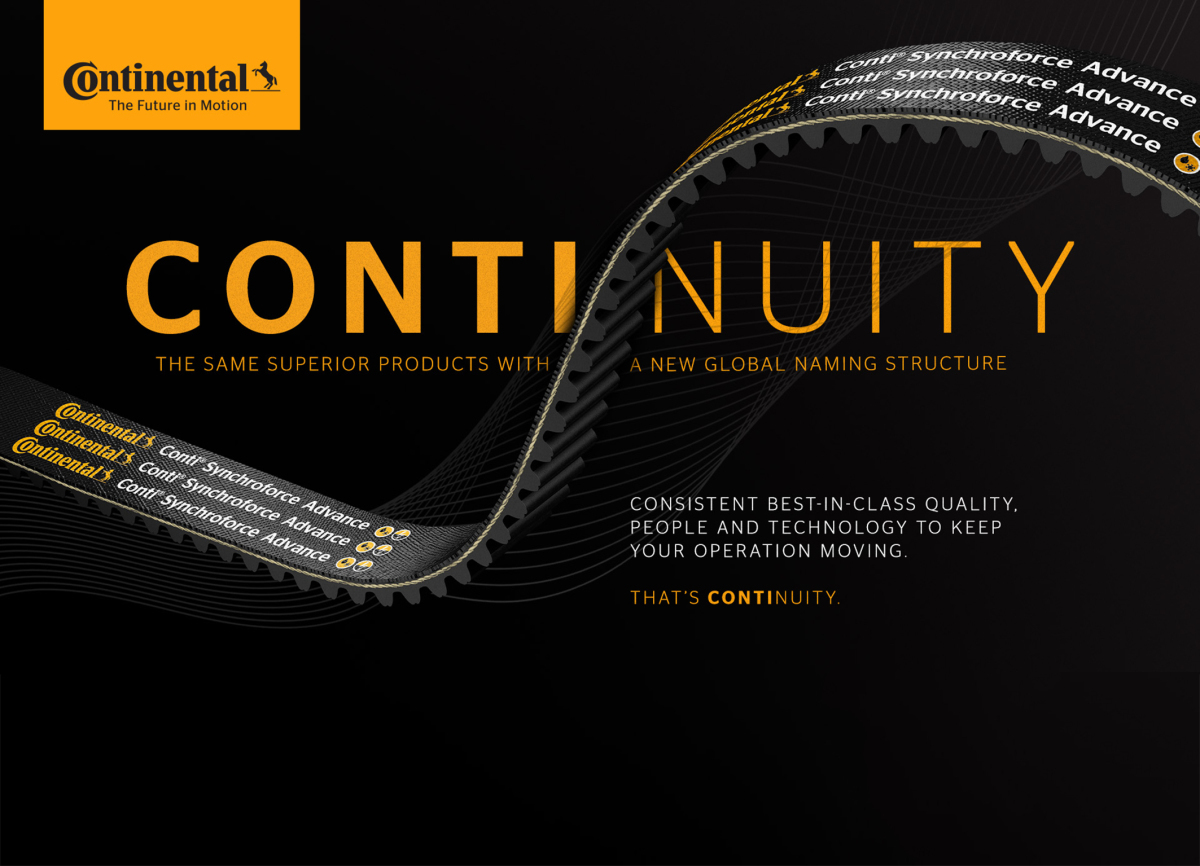 Continental Strengthens Drive Belt Portfolio Of Industrial Division ...