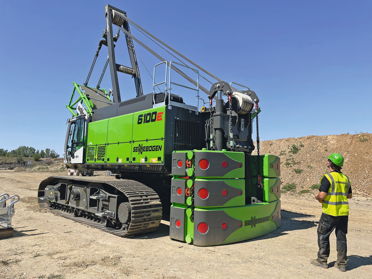 Commissioning of duty cycle crane with dragline at french aggregates ...