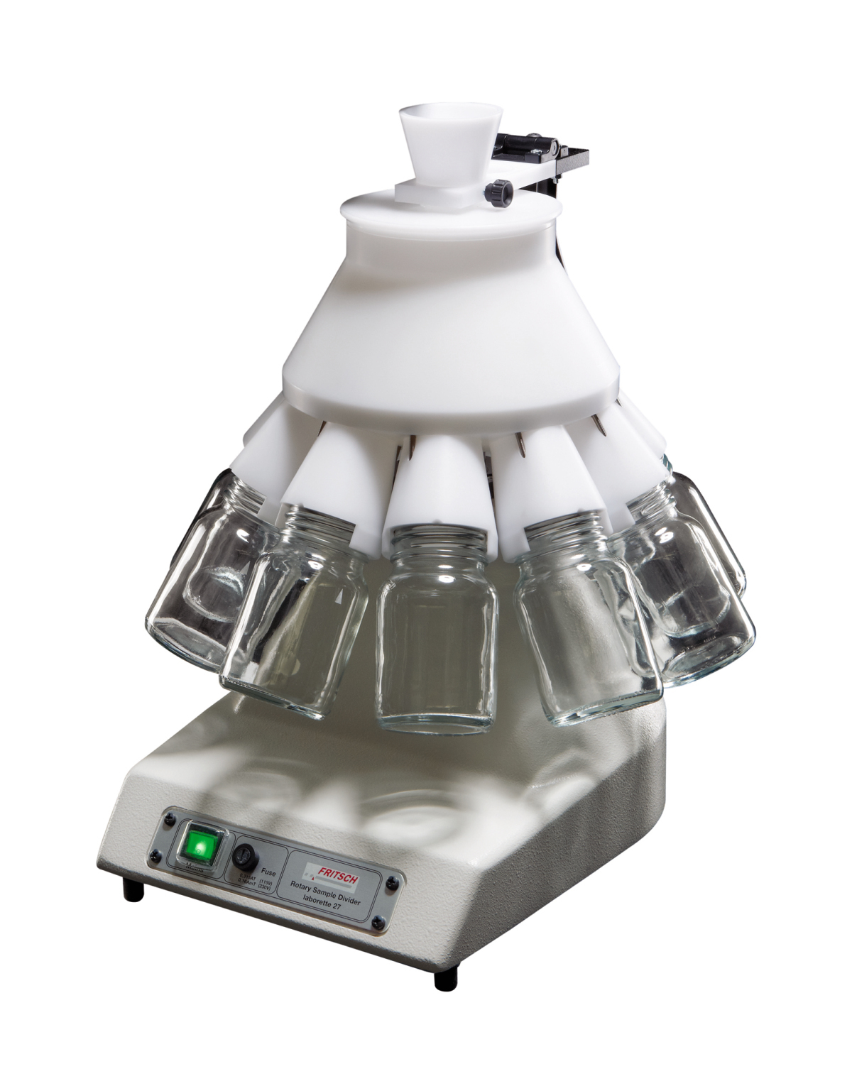 The Rotary Cone Sample Divider LABORETTE 27 - Mineral Processing