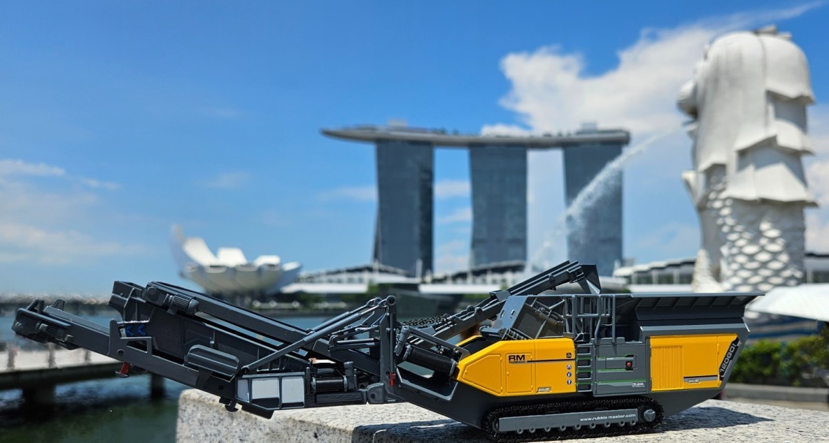 RUBBLE MASTER opens a new subsidiary in Singapore - AT Minerals