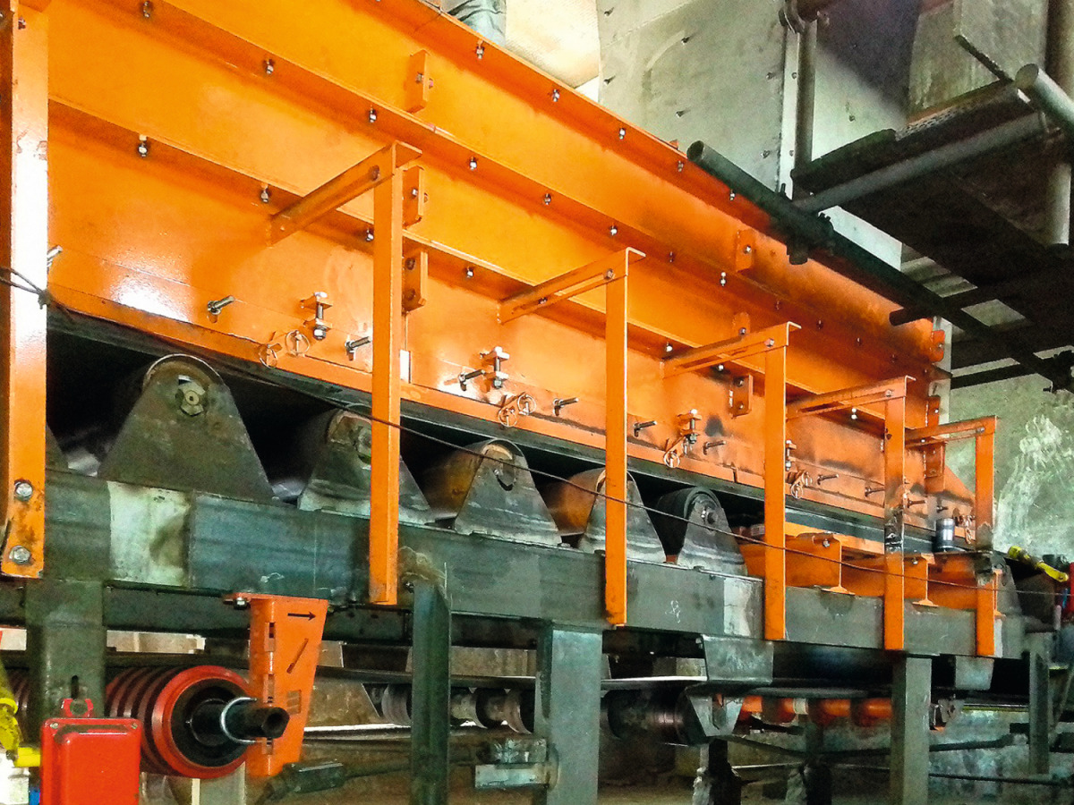 Modular Transfer Point Kit for belt conveyors offers faster ...