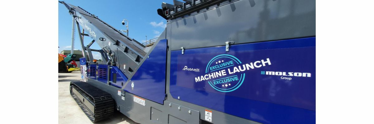 ProStack unveils Ranger 6-27H tracked conveyor at Molson's Open Day - AT Minerals