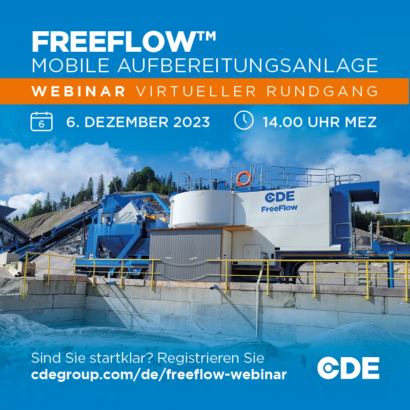 CDE präsentiert Upgrades für seine innovative FreeFlowTM – die ...