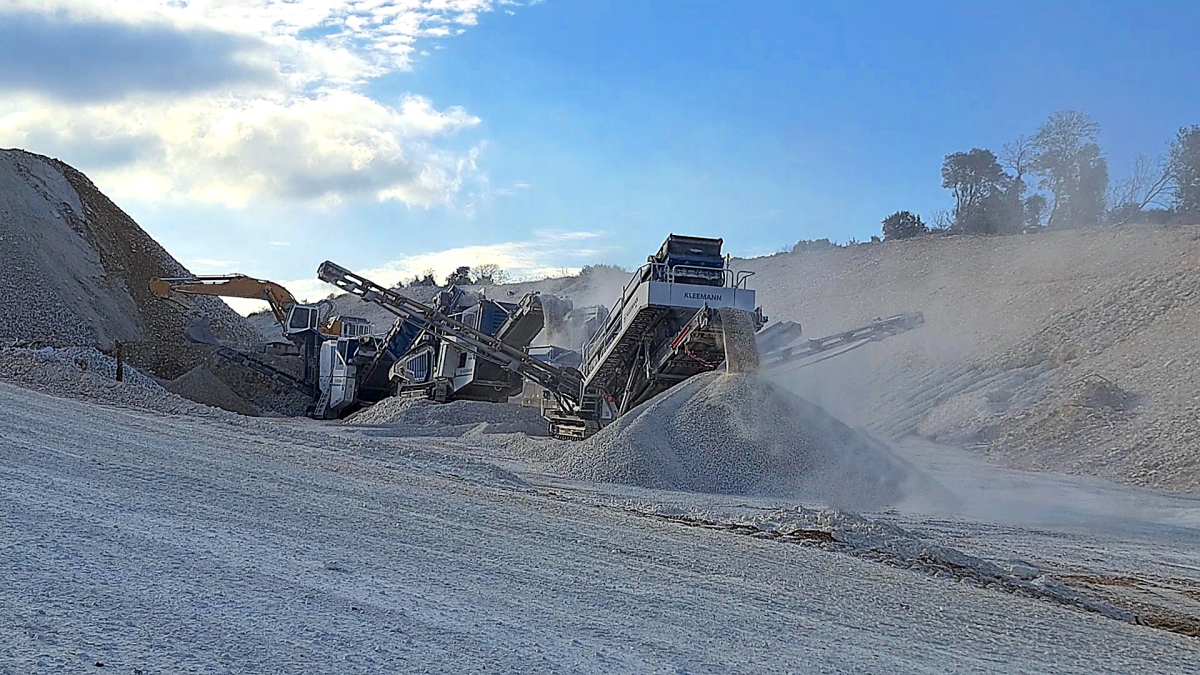 Plant train performs impressively in limestone in Greece - AT Minerals