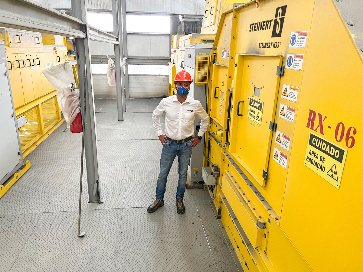 Sensor-based sorting in Latin America - AT Minerals