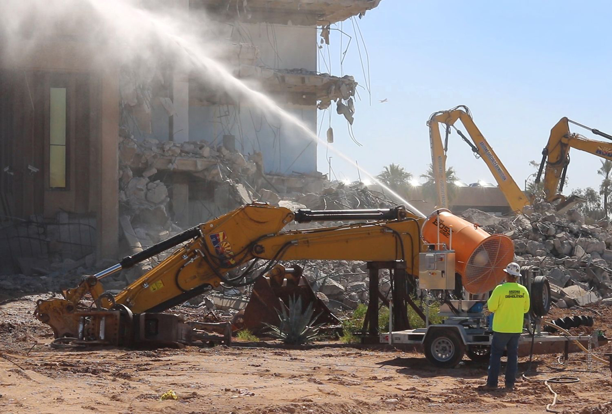 Versatile atomized mist cannon offers pressurized stream option - AT ...