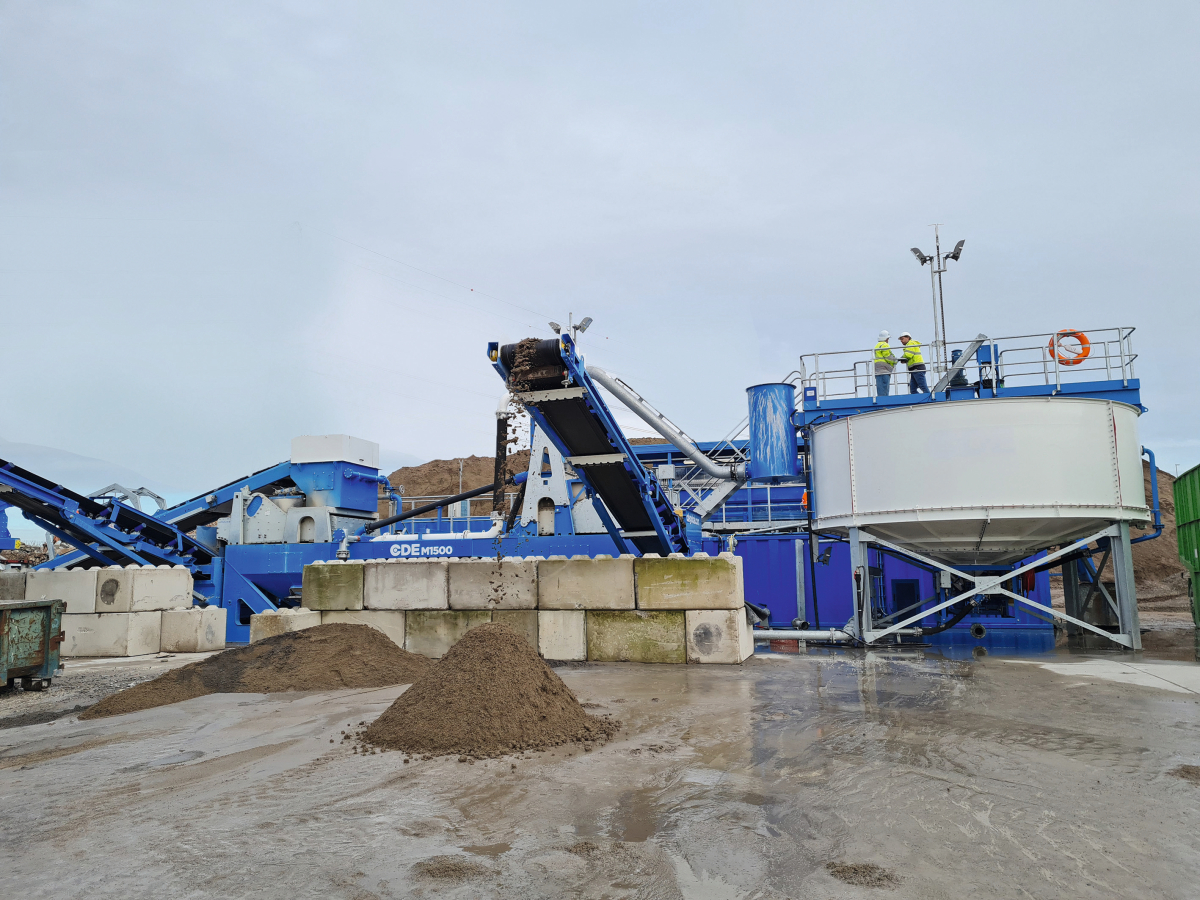 C&D waste recycling plant of AC Materials in Belgium - AT Minerals