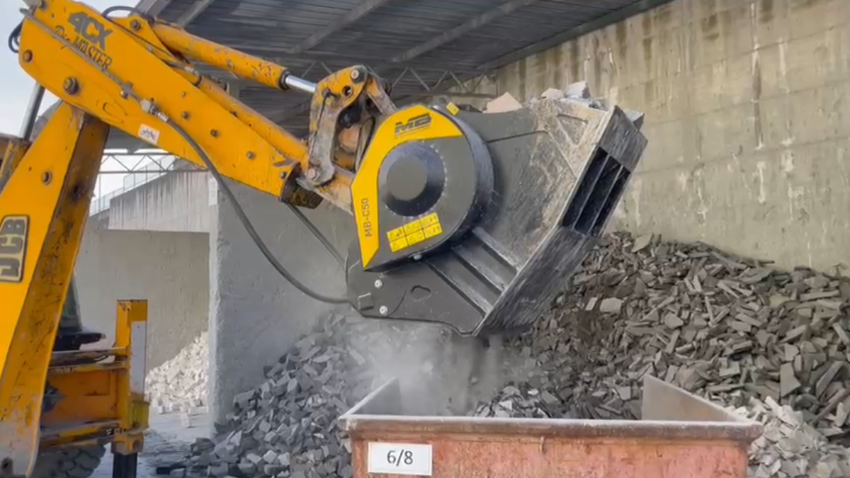 Aggregate production became cost-effective with MB Crusher equipment ...