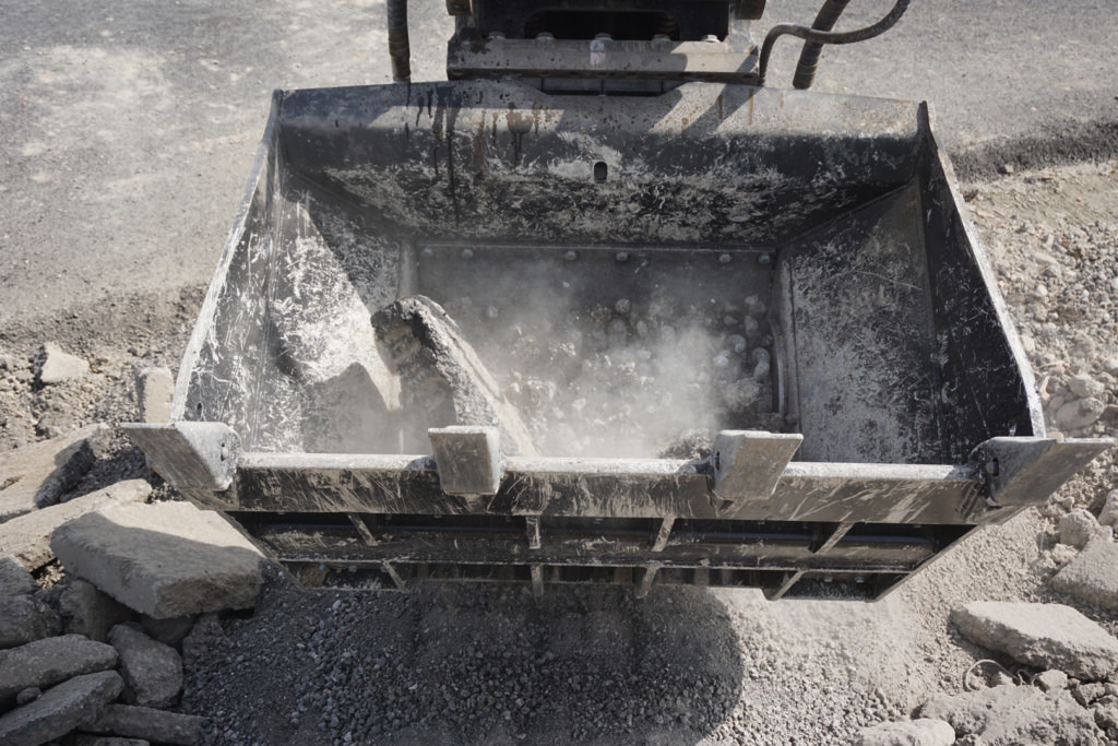 Asphalt granulator buckets – asphalt crushing and recycling waste ...