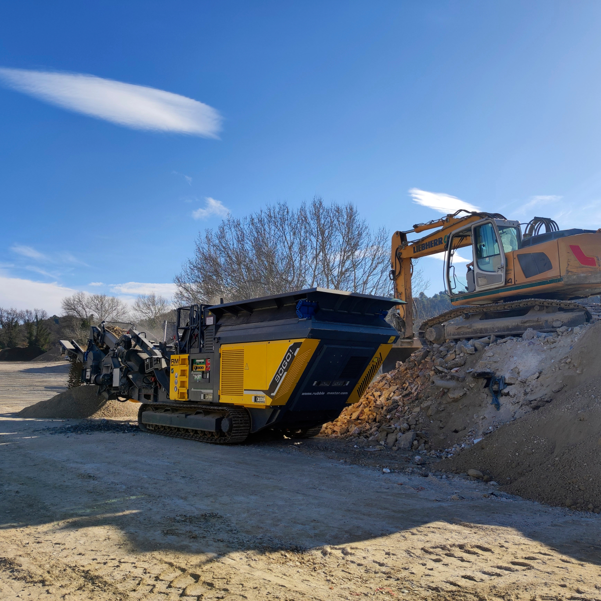 Impact crusher with integrated wind sifter improves grain quality in ...