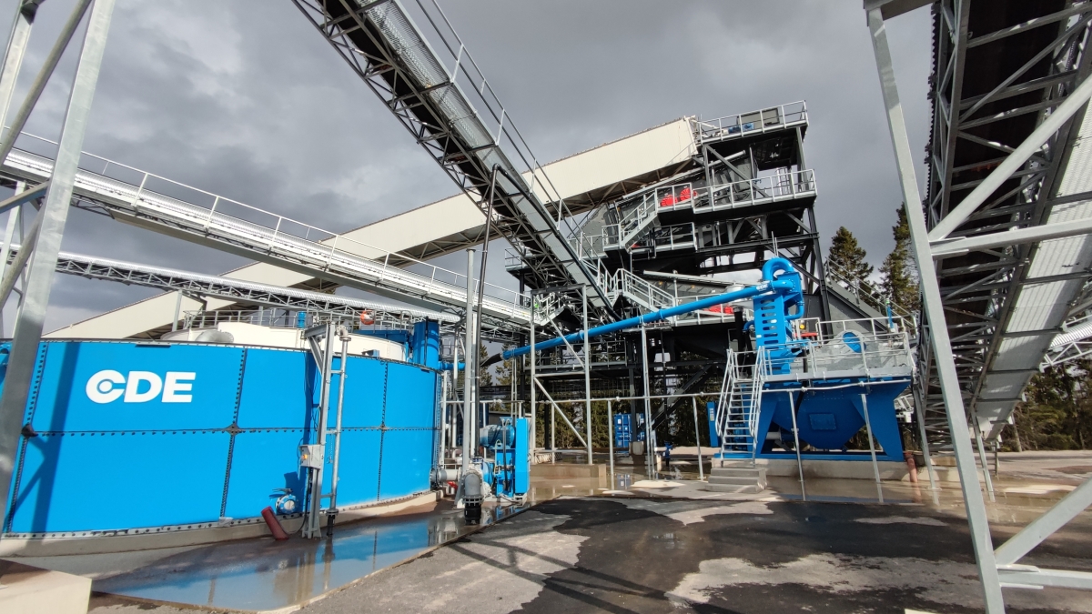 Feiring Bruk invests in a new CDE crushing and washing plant - AT Minerals