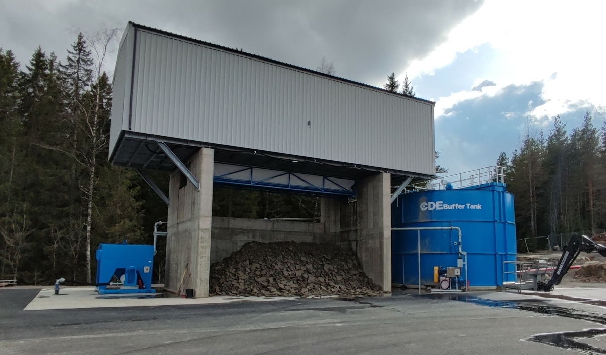 Feiring Bruk invests in a new CDE crushing and washing plant - AT Minerals