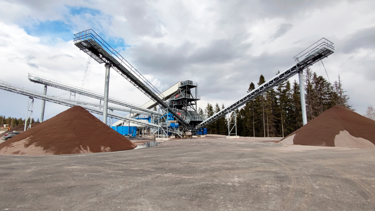 Feiring Bruk invests in a new CDE crushing and washing plant - AT Minerals