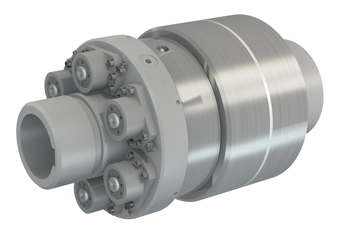 Disconnecting safety clutches protect crushers from excessive torques ...