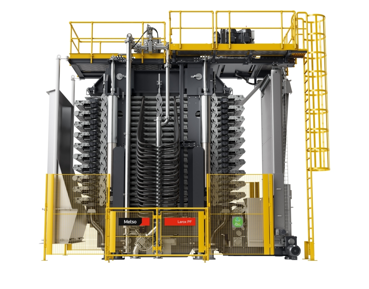 Metso introduced upgraded Larox® PF 60 series pressure filter and new ...