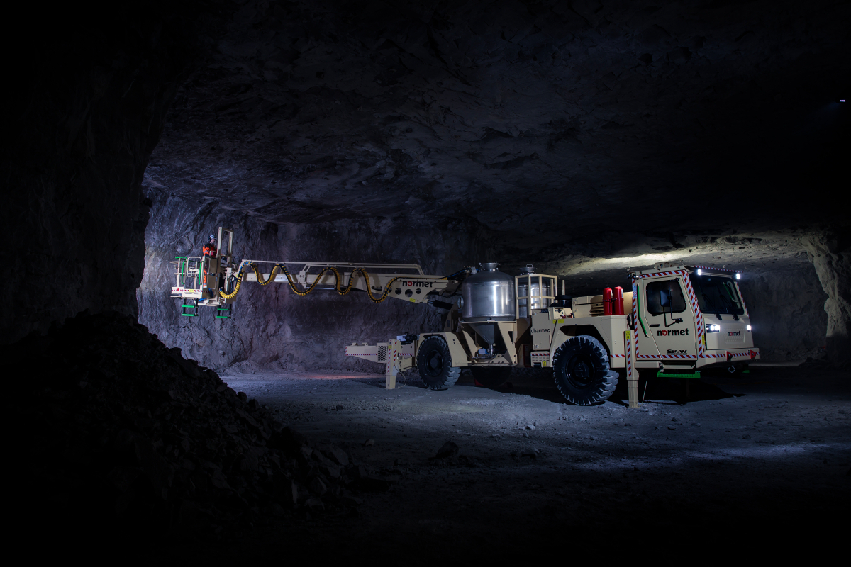 Normet unveiled advanced explosives charging, scaling, and rock ...
