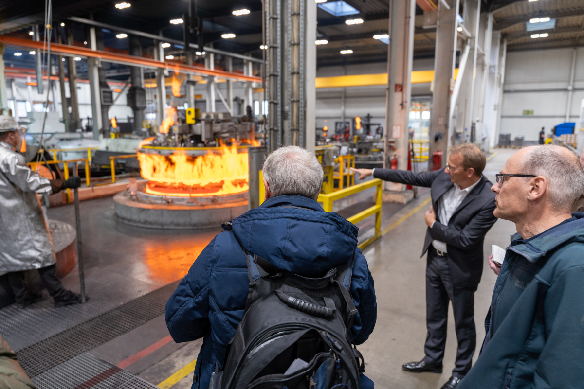 Flender uses waste heat from its in-house hardening facility to heat ...