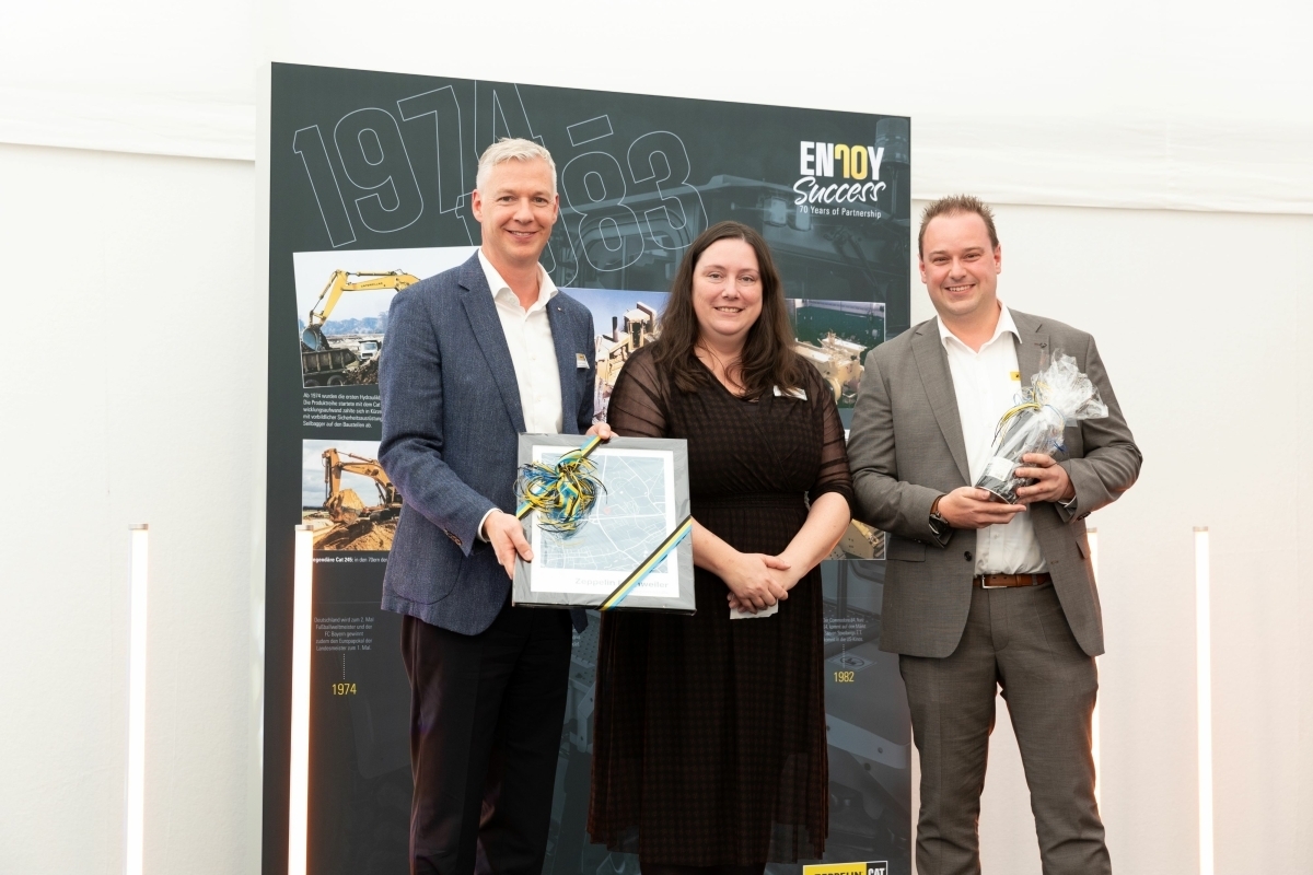 Zeppelin weiht zum 30-jährigen Jubiläum in Eschweiler neue ...