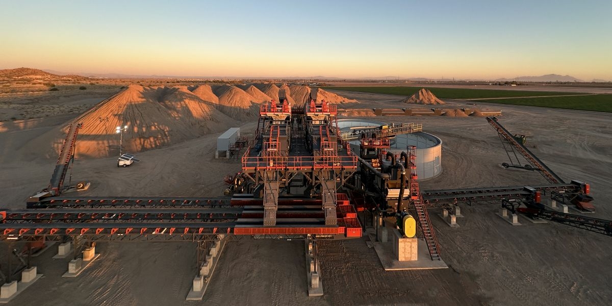 Superior to host tour at high tonnage wash plant just outside Phoenix ...