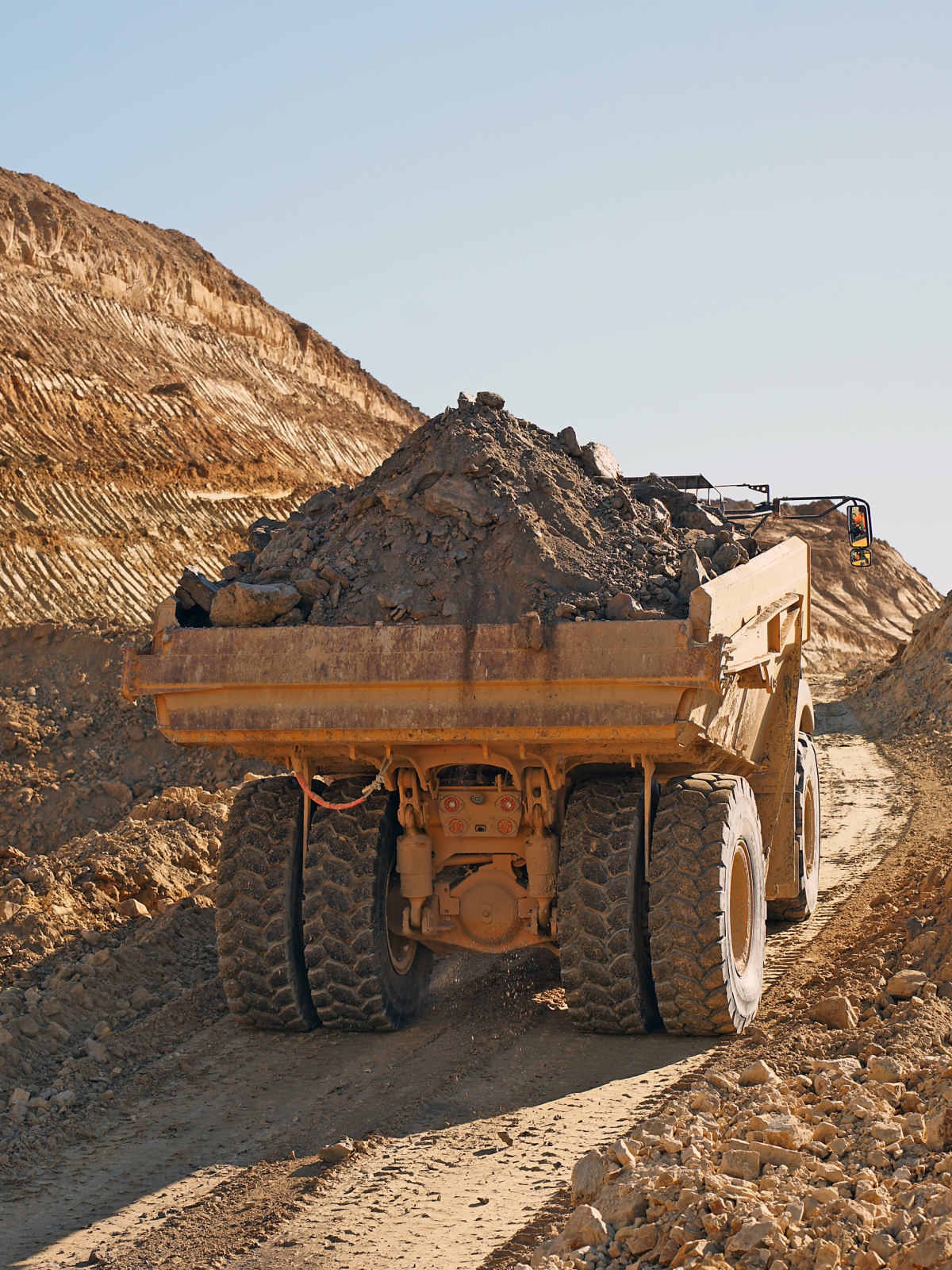 Bell B45E 4x4 at Ostrauer Kalkwerke - AT Minerals