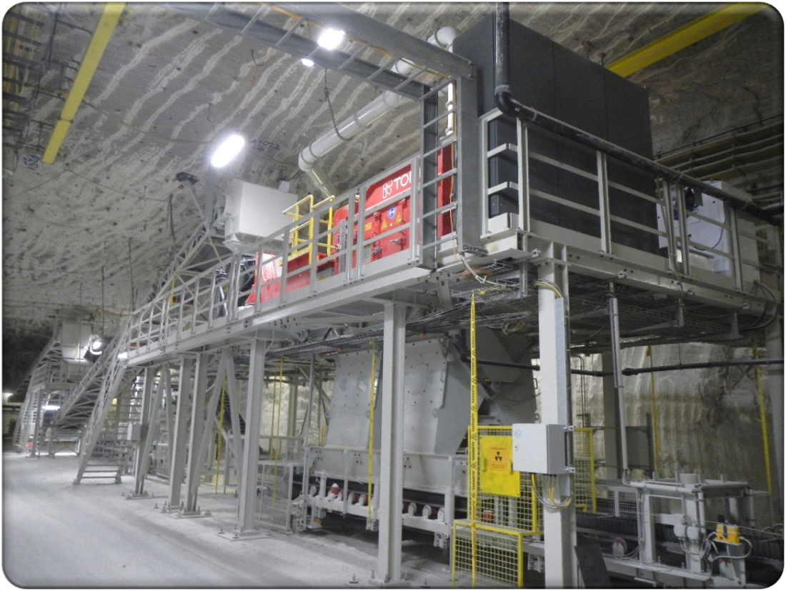 Underground rock salt sorting pilot project at K+S Zielitz mine - AT ...